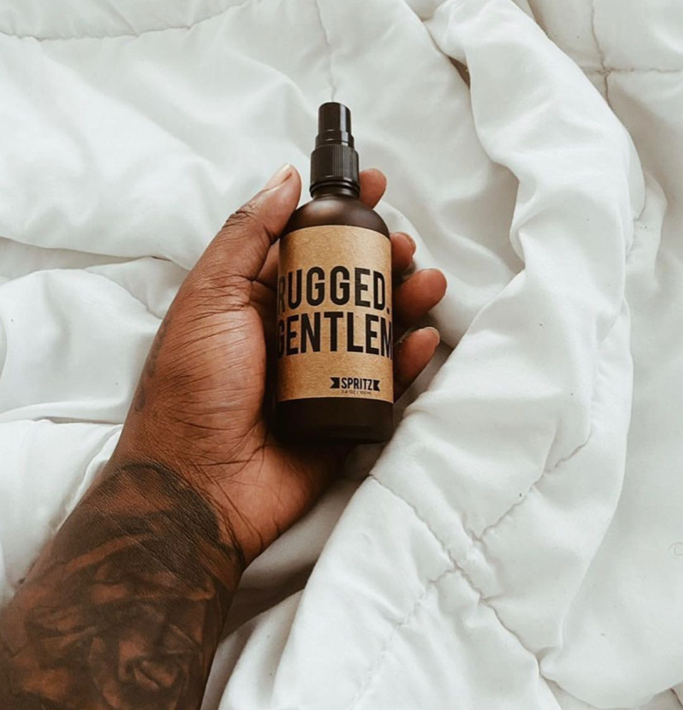 Rugged Gentleman: Patchouli and Cardamom Spray – Happy Spritz